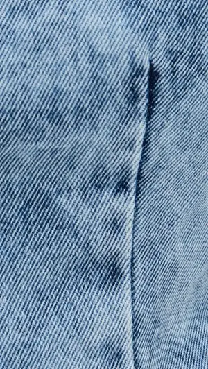 MARQUES' ALMEIDA Acid Wash Denim Fitted T-shirt