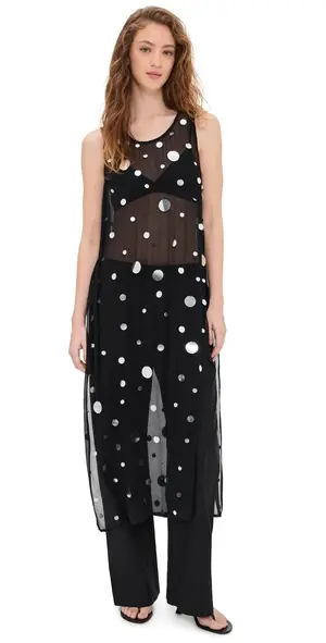 Chan Luu Sequin Embellished Tunic