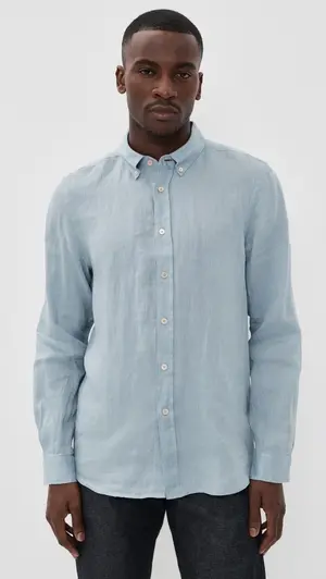 Paul Smith Regular Fit Linen Shirt