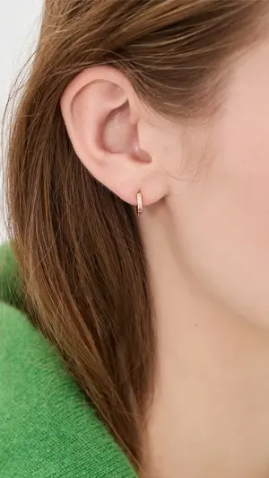 Shashi Ombre Huggie Earrings
