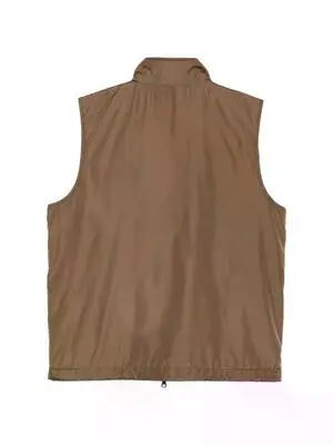 Aspesi Zip-fastening Gilet - Brown