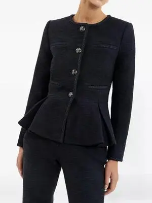 Rebecca Vallance Button-up Peplum Jacket