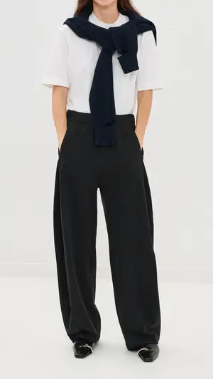Tibi Lightweight Sweatshirting Winslow Pants