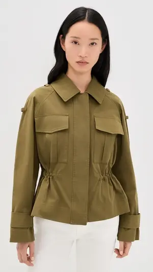 A.L.C. Maeve Twill Jacket - Hazel