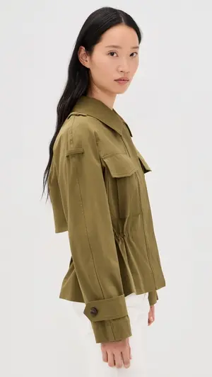 A.L.C. Maeve Twill Jacket - Hazel
