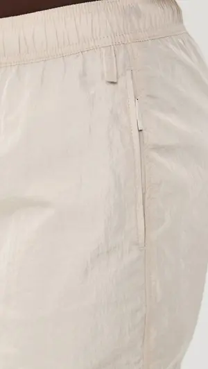 Onia Crinkled Swim Trunks - Stone