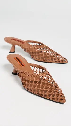 SIMONMILLER Knotted Gala Mules