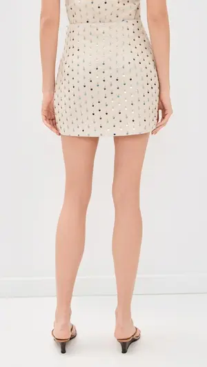 Line & Dot Sunstone Mini Skirt