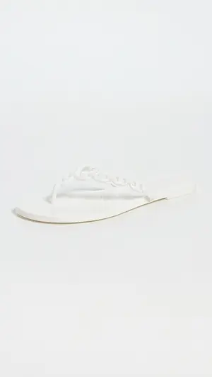 Tory Burch Gemini Link Jelly Sandals - Bianco