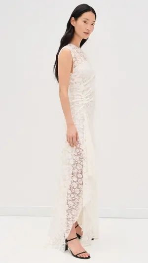 A.L.C. Gia Lace Maxi Dress - Ecru