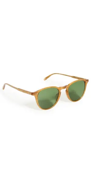 Garrett Leight Round Frame Eyewear For Women