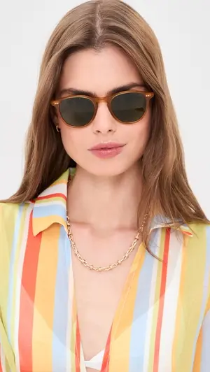 Garrett Leight Hampton Sunglasses - Bt/sfpgn