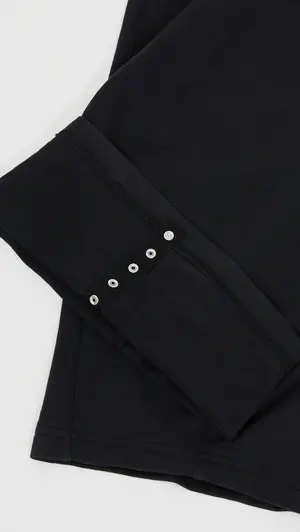 Tibi Lightweight Sweatshirting Winslow Pants - Black