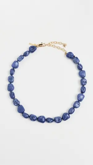 Lele Sadoughi Baroque Collar Necklace - Indigo