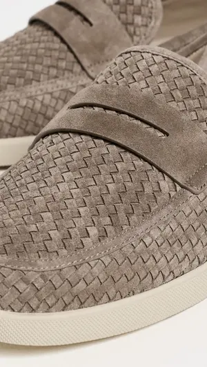 Vince Santino Weave Loafers - Flint