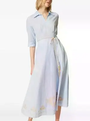 TWINSET Striped Shirtdress