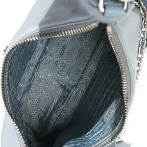 Prada Nylon And Saffiano Leather Re-edition 2005 - Blue
