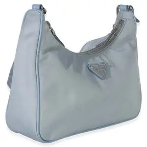 Prada Nylon And Saffiano Leather Re-edition 2005 - Blue