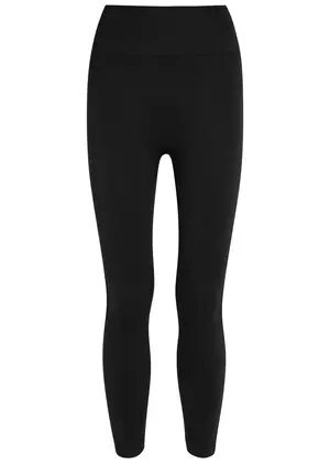 Spanx Ribbed Sculpting Knit Cropped Leggings