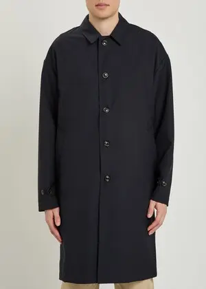 VALSTAR Clarke Twill Coat - Navy