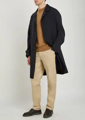 VALSTAR Clarke Twill Coat - Navy