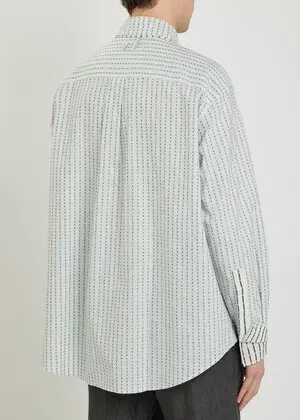 Jacquemus Le Chemise Letro Striped Cotton Shirt