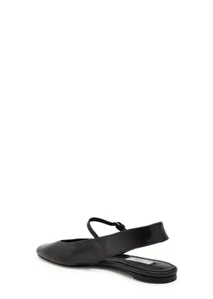 TOTEME Nappa Leather Mary Jane Flats