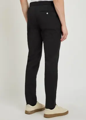 LESTRANGE Slim-leg Cotton-blend Trousers
