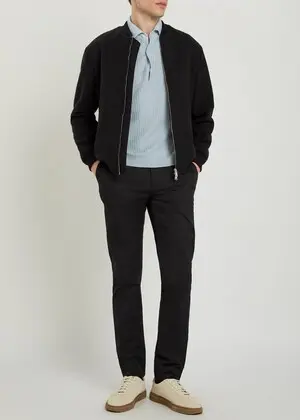 LESTRANGE Slim-leg Cotton-blend Trousers