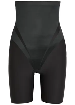 Spanx Transform Sculpting High-waist Shorts - Black