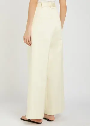 VORANIDA Wide-leg Woven Trousers - Beige