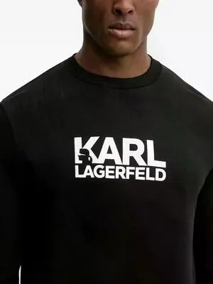 Karl Lagerfeld Logo-print Sweatshirt - Black