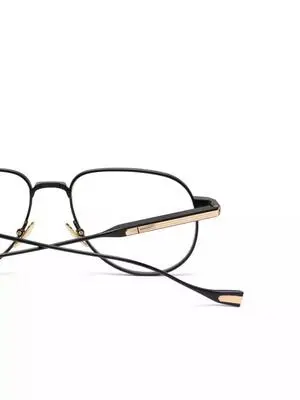 CUTLER & GROSS Pembroke Pilot-frame Glasses - Black