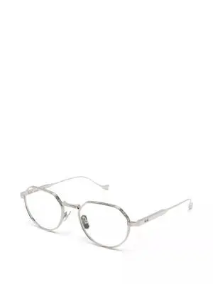 CUTLER & GROSS Pelham Octagon-frame Glasses - Silver