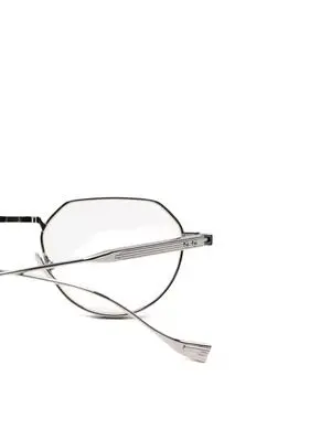 CUTLER & GROSS Pelham Octagon-frame Glasses - Silver