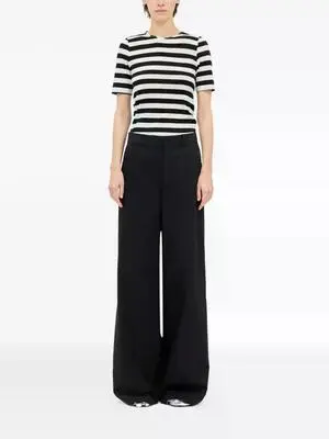 MSGM Wide Leg Tailored Trousers
