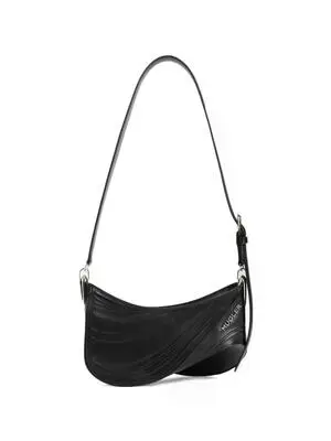 MUGLER Ruched-detail Crossbody Bag
