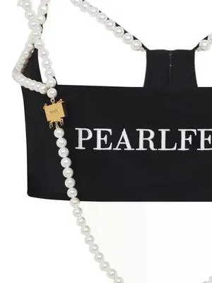 Moschino Pearl-detail Top