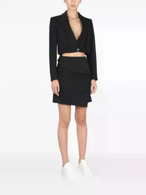 Alexander McQueen Cropped Blazer