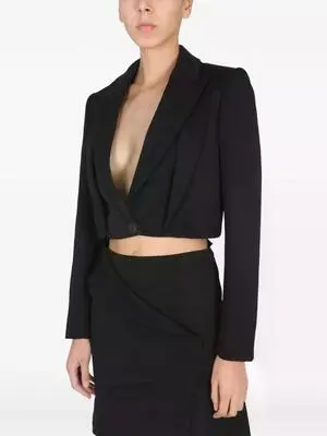 Alexander McQueen Cropped Blazer