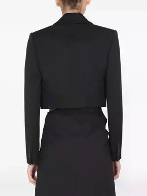 Alexander McQueen Cropped Blazer