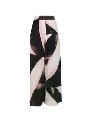 Alexander Mcqueen Wide Leg Pants For Women