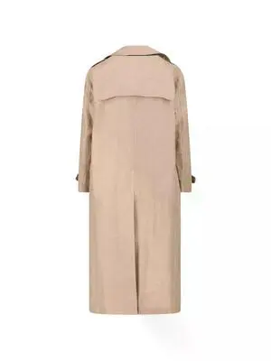 Tagliatore Bonny Double-breasted Belted Trench Coat