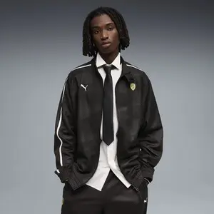 PUMA Scuderia Ferrari T7 Oversized Track Jacket - Black