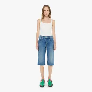 MOTHER The Kick It Half N' Half Fray Jeans