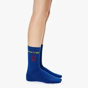 MOTHER The Half Step Bikini Crew Socks - White
