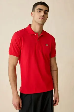 Lacoste Original Short Sleeve Polo Shirt - Red