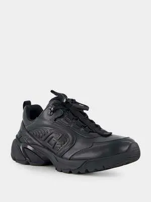 Balmain Cosmic Dust Low-top Sneakers - Black