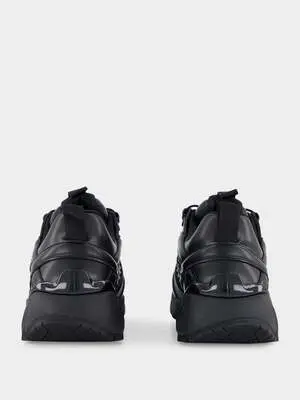Balmain Cosmic Dust Low-top Sneakers - Black