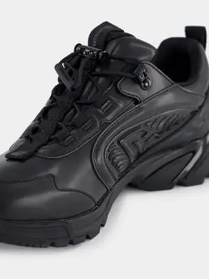 Balmain Cosmic Dust Low-top Sneakers - Black